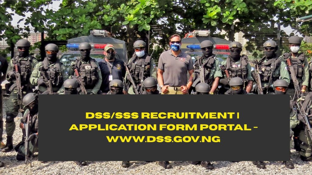 DSS/SSS Recruitment 2025/2026 | Application Form Portal – www.dss.gov ...